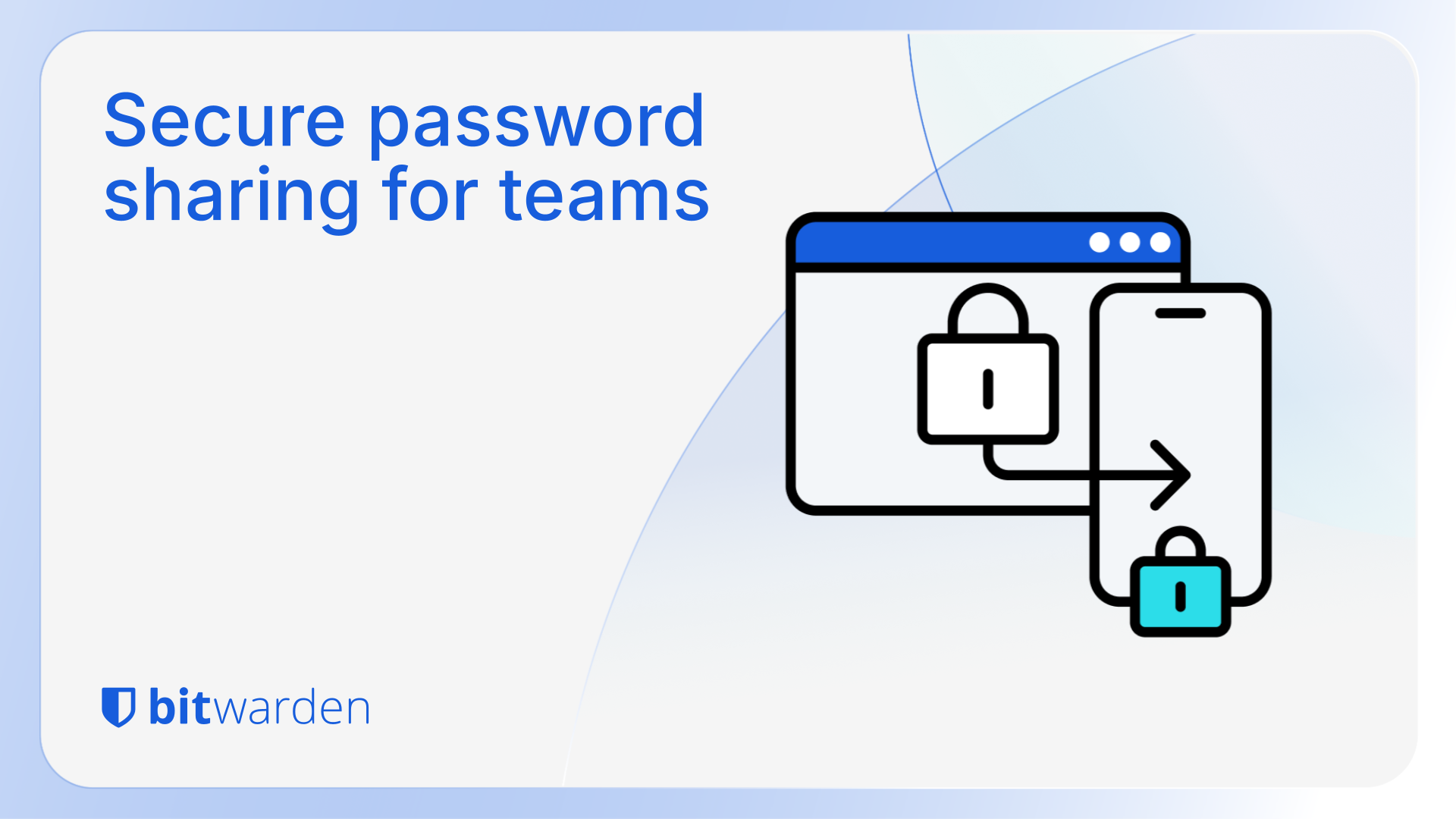 Secure password sharing for teams | Bitwarden