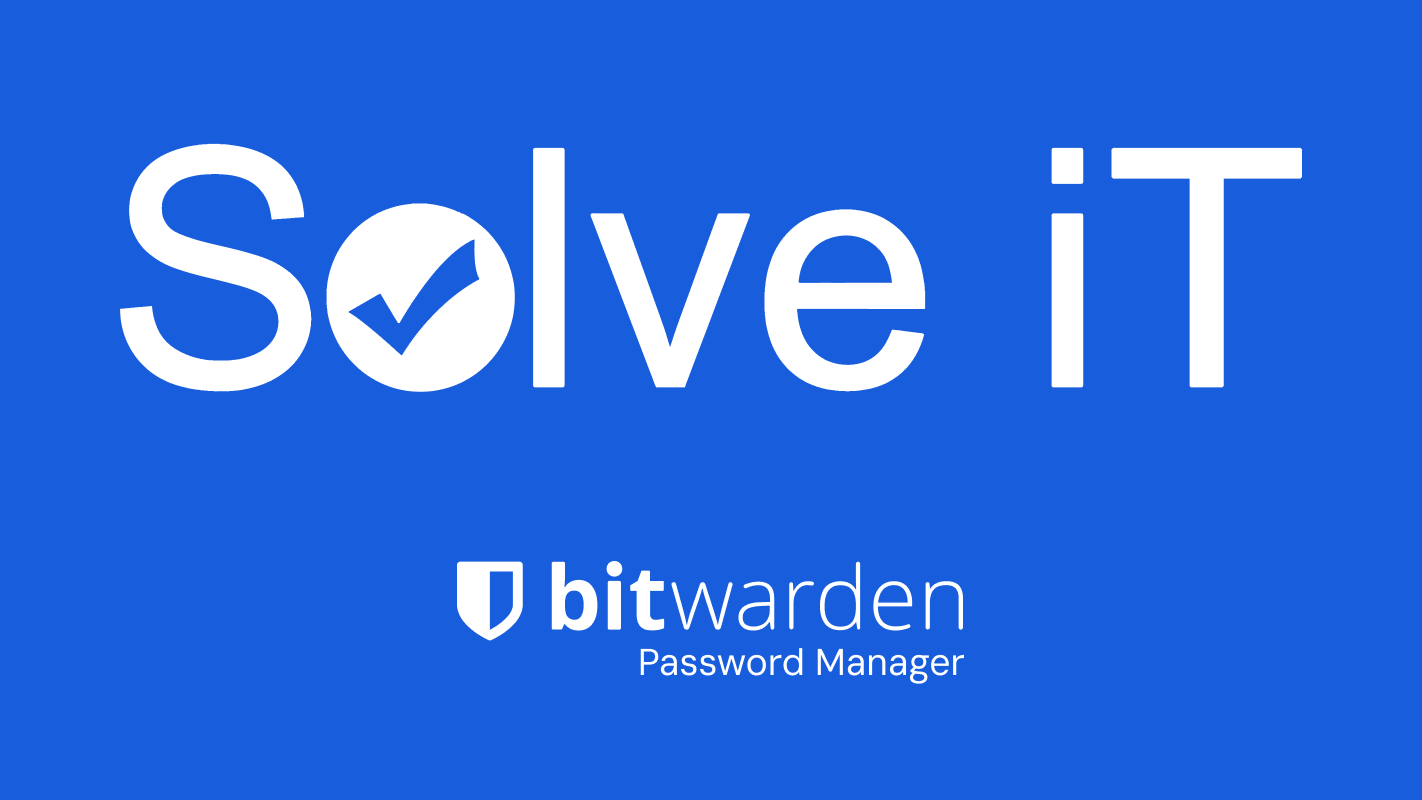 Bitwarden Channel Partner SolveIT reduces inbound service requests by 70% with Bitwarden | Bitwarden